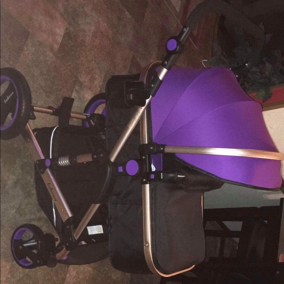 Other | Baby Stroller Rose Gold Purple | Poshmark